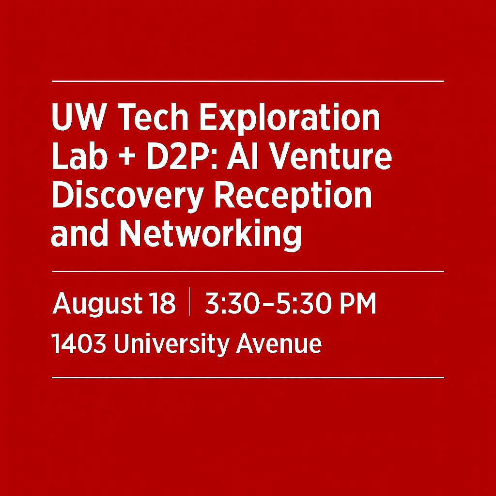 UW Tech Exploration Lab – A launchpad for applied AI, venture discovery ...